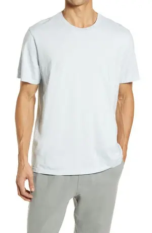 Ag Bryce Crewneck T-shirt Vintage Blue Chalk