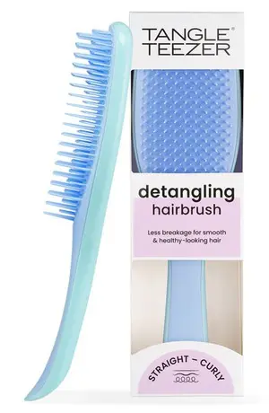 TANGLE TEEZER Ultimate Detangler Hairbrushstraight To Wavy - Blue/turquoise