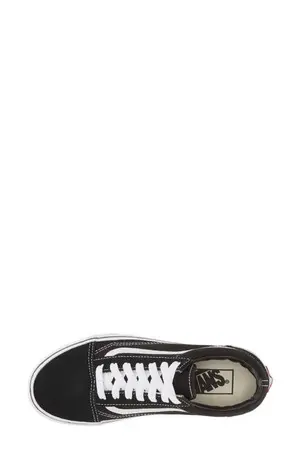 VANS Old Skool Lace-up Sneakers - Black Canvas