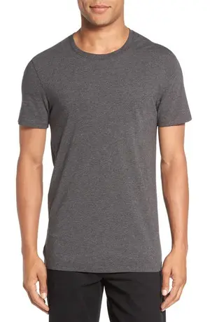 Vince Slim Fit Crewneck T-shirt Heather Carbon