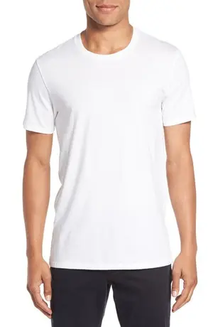 Vince Slim Fit Crewneck T-shirt - Optic White