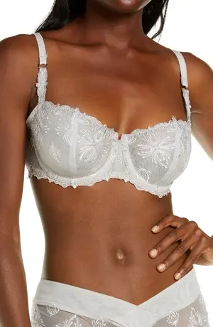 Chantelle Champs-élysées Underwire Demi Bra Platinum