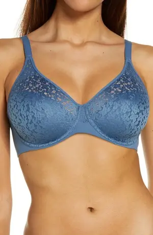 Chantelle Norah Comfort Underwire Bra Blue Petrole