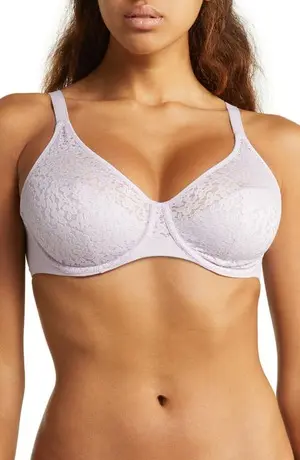 Chantelle Norah Comfort Underwire Bra Lavender Frost-2x