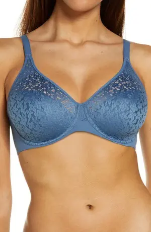 Chantelle Norah Comfort Underwire Bra Petrol Blue