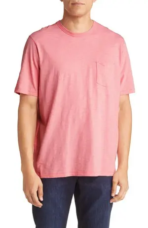 Tommy Bahama Bali Beach Crewneck T-shirt Cabana Pink