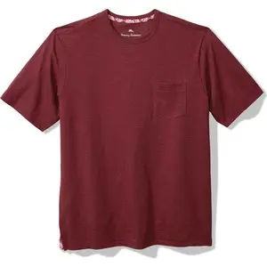 Tommy Bahama Bali Beach Crewneck T-shirt Cherry Stone