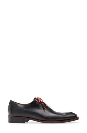 Mezlan Asymmetric Wholecut Oxford - Black
