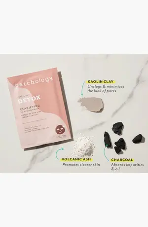 PATCHOLOGY Smartmud™ Detox No Mess Mud Sheet Mask