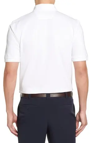Cutter & Buck Advantage Tri-blend Piqué Polo - White