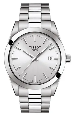 TISSOT Tissot T-Classic Gentleman Bracelet Watch Grey/ Silver