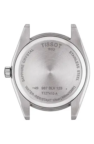 TISSOT T-classic Gentleman Bracelet Watch - Grey/blue/silver