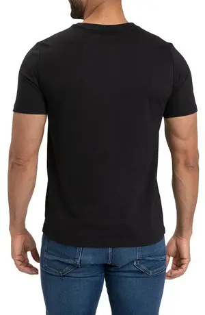 THREADS 4 THOUGHT Slim Fit V-neck T-shirt - Black