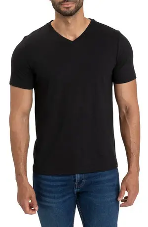 THREADS 4 THOUGHT Slim Fit V-neck T-shirt