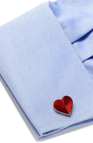 CUFFLINKS, INC. Concentric Hearts Cuff Links
