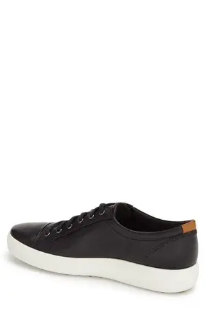 Ecco Soft 7 Sneaker - Black Leather
