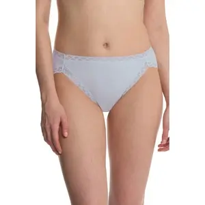 Natori Bliss Cotton French Cut Briefs - Frosted Sky