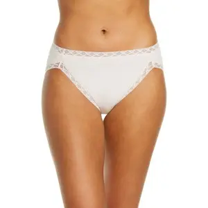 Natori Bliss Cotton French Cut Briefs - Pink Pearl