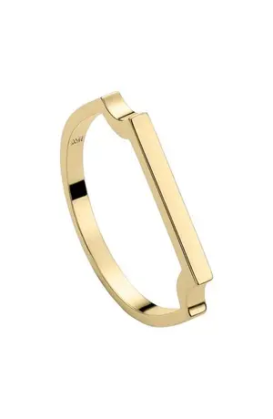 Monica Vinader Signature Thin Ring - Gold