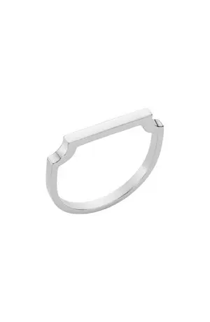 Monica Vinader Monica Vinader Signature Thin Ring Silver