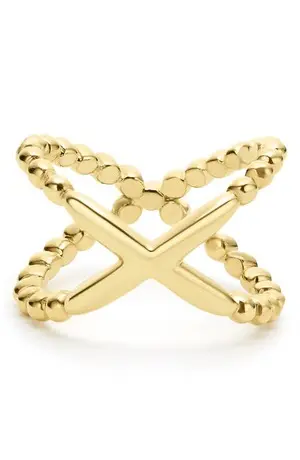 Lagos Caviar Crisscross Ring