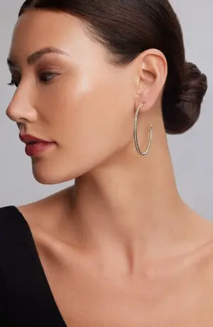 Lagos Infinity Hoop Earrings