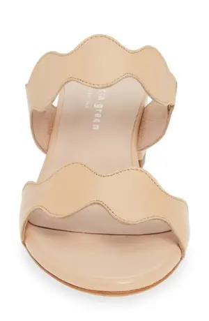 PATRICIA GREEN Palm Beach Slides - Beige