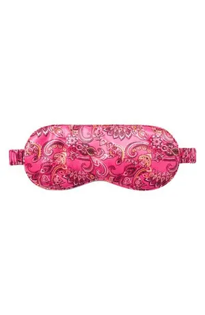Slip Pure Silk Sleep Mask Spring Paisley