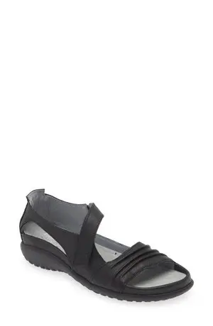 Naot Papaki Sandal - Soft Black Leather