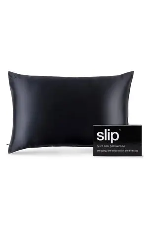 Slip Pure Silk Pillowcase - Black