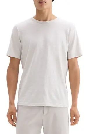 Theory Cosmo Solid Crewneck T-shirt - Fog
