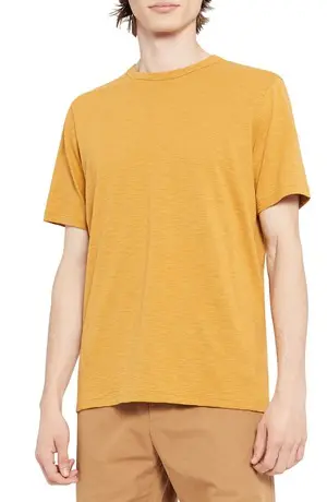 Theory Cosmo Solid Crewneck T-shirt Horizon
