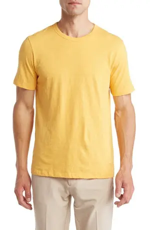 Theory Cosmo Solid Crewneck T-shirt Marigold