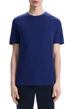 Theory Cosmo Solid Crewneck T-shirt Ocean