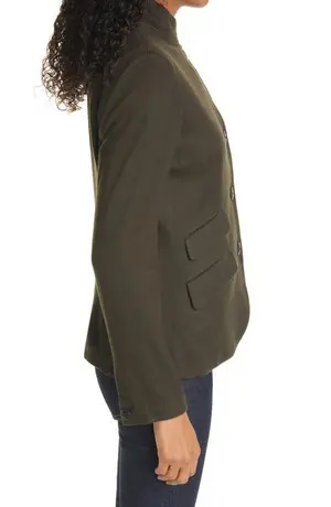 Rag & Bone Slade Wool Blazer - Armygrn
