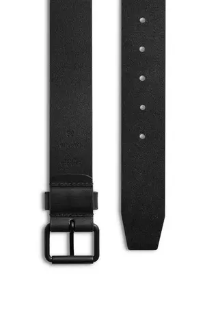 Shinola Rambler Leather Belt - Black
