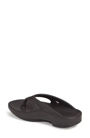 OOFOS Ooriginal Sporty Thong Sandal - Black
