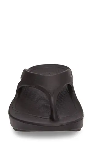 OOFOS Ooriginal Sporty Thong Sandal - Black