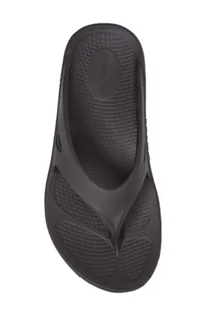 OOFOS Ooriginal Sporty Thong Sandal - Black