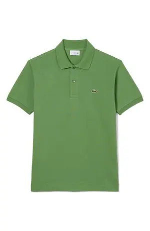 Lacoste Regular Fit Piqué Polo - Green Field