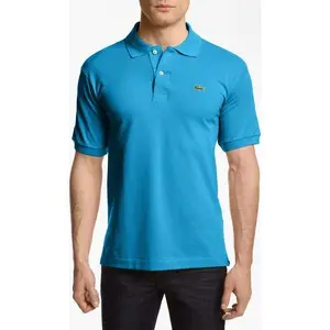 Lacoste Regular Fit Piqué Polo Quantum Blue