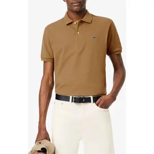 Lacoste Regular Fit Piqué Polo Six - Cookie