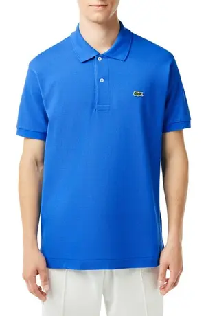 Lacoste Regular Fit Piqué Polo Siy Hilo