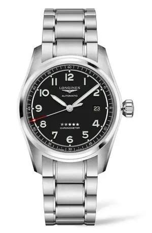 LONGINES Dolcevita Bracelet Watch - Black/ Silver