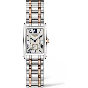LONGINES Dolcevita Bracelet Watch Rose Gold/silver
