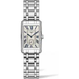 LONGINES Dolcevita Diamond Bracelet Watch - Silver