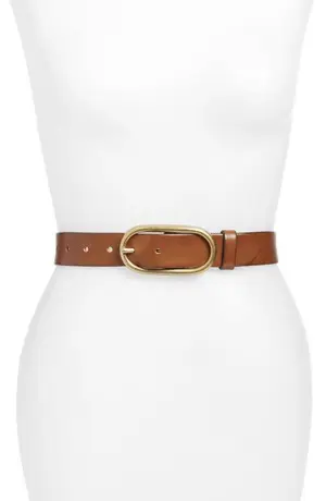 Treasure & Bond Treasure & Bond Leather Belt Cognac