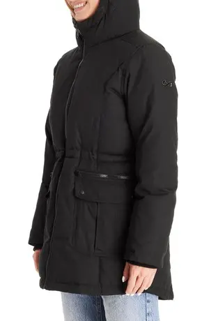 MODERN ETERNITY Convertible Down 3-in-1 Maternity Parka - Black