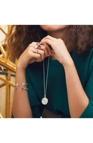 Monica Vinader Rolo Chain Necklace - Silver