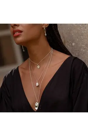 Monica Vinader Rolo Chain Necklace - Silver
